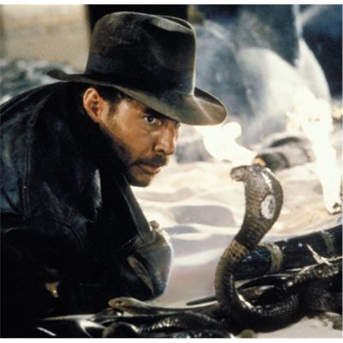 Raiders of the Lost Ark (1981) Rubber Snake Movie Props