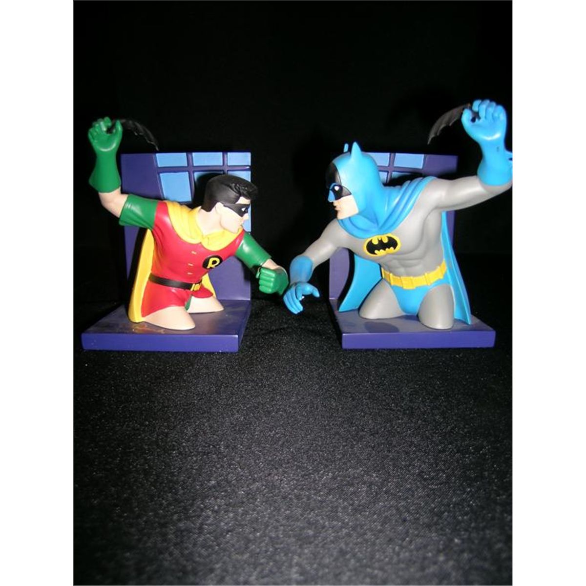 Batman and Robin Bookends
