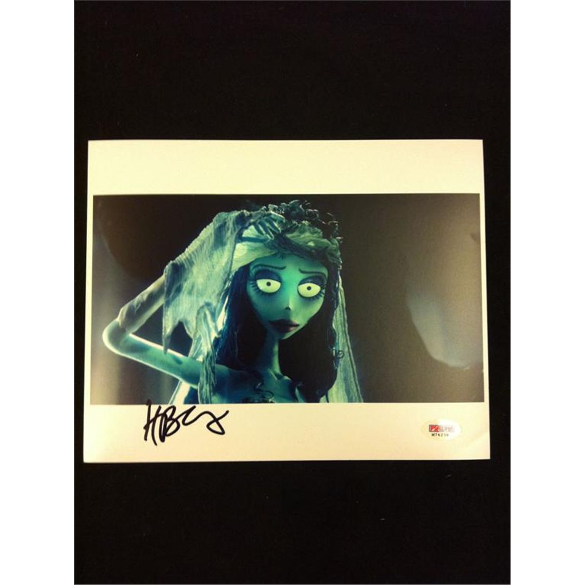 Corpse Bride Photo Signed by Helena Bonham Carter