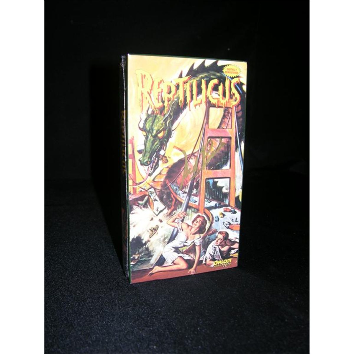 Reptilicus (1962) Autographed VHS Tape