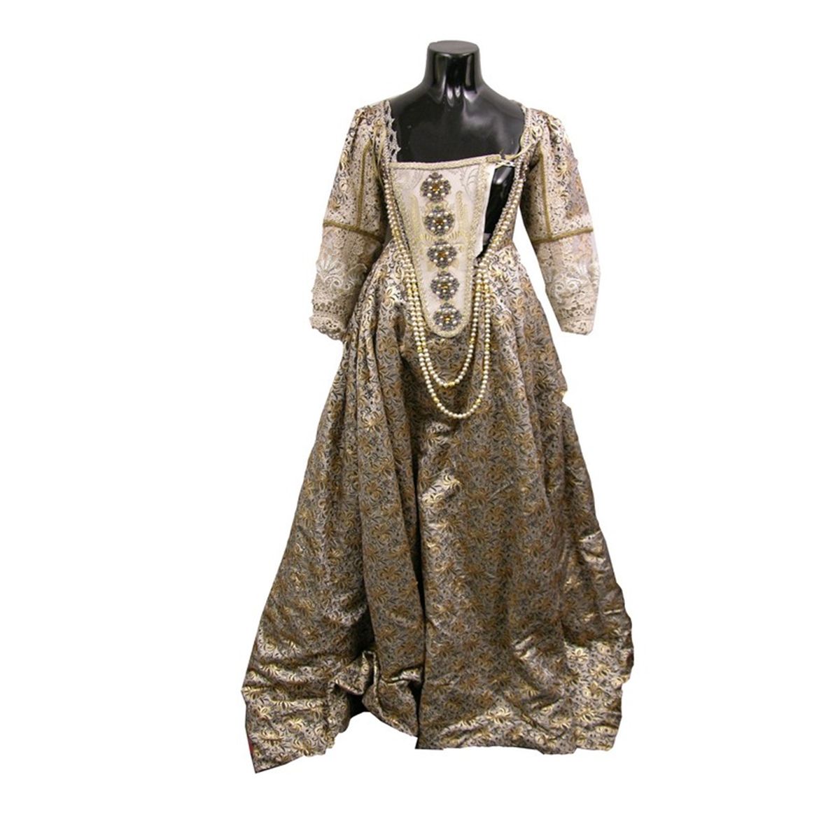 Three Musketeers Queen (Juno Temple) Screen Worn Dress