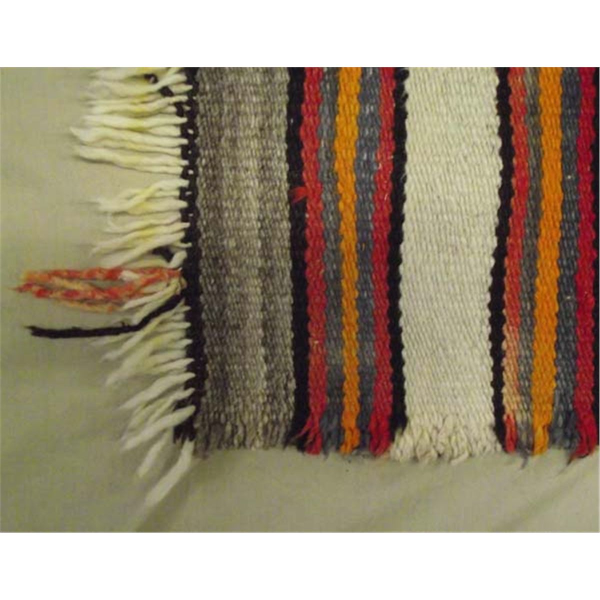 Vintage Navajo Double Sided Saddle Blanket