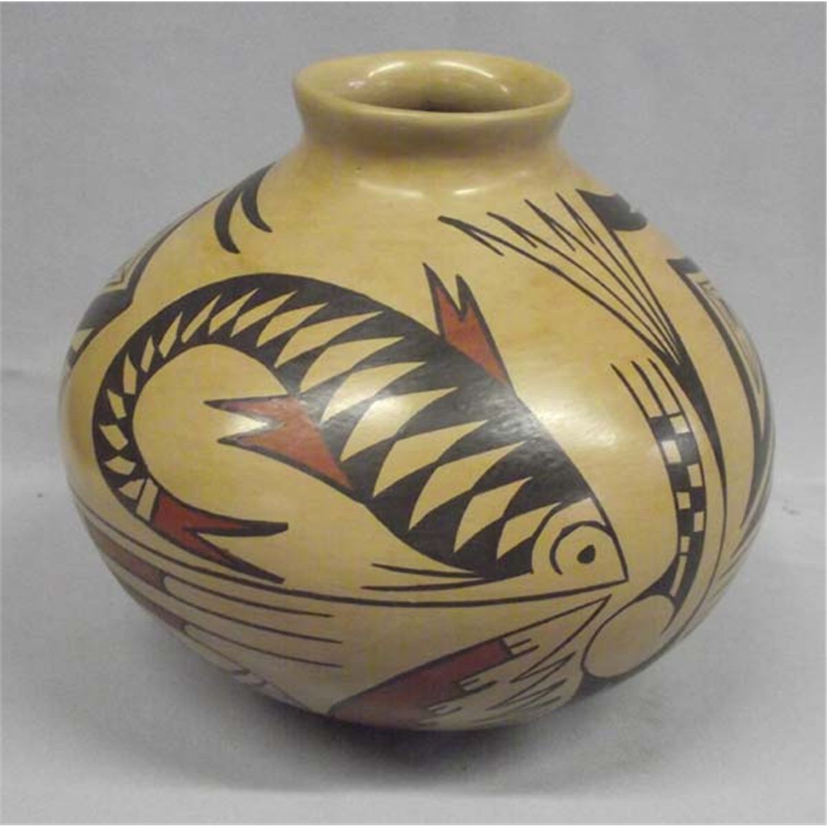 Mata Ortiz Fish Pottery - Tito Enriquez