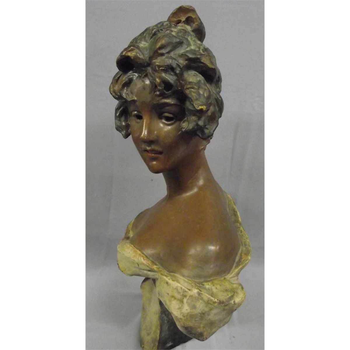 Victorian Plaster Cast Bust