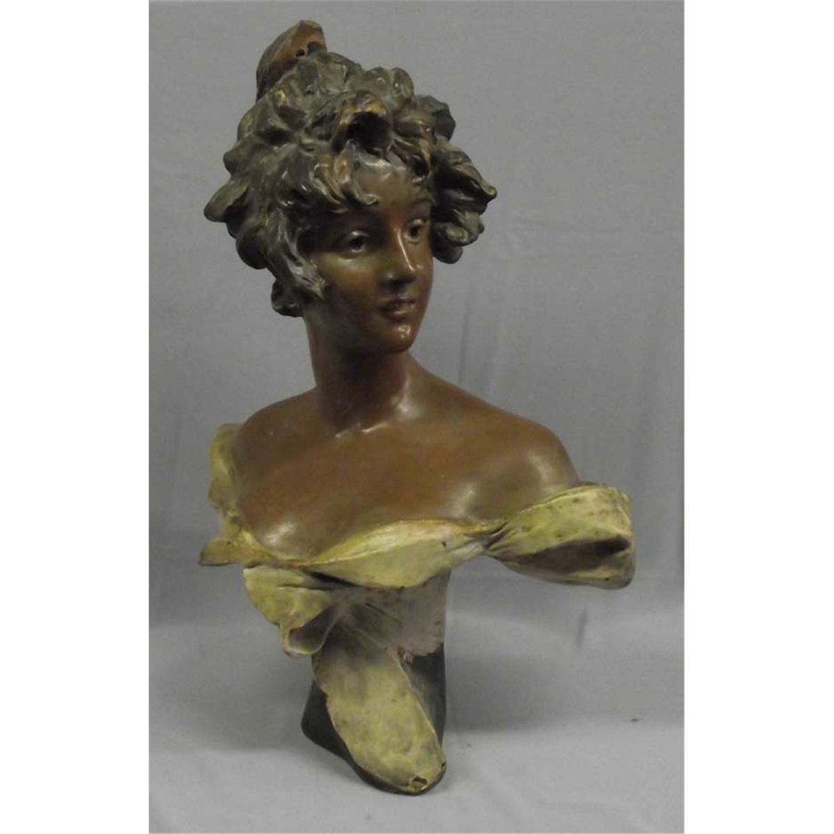Victorian Plaster Cast Bust