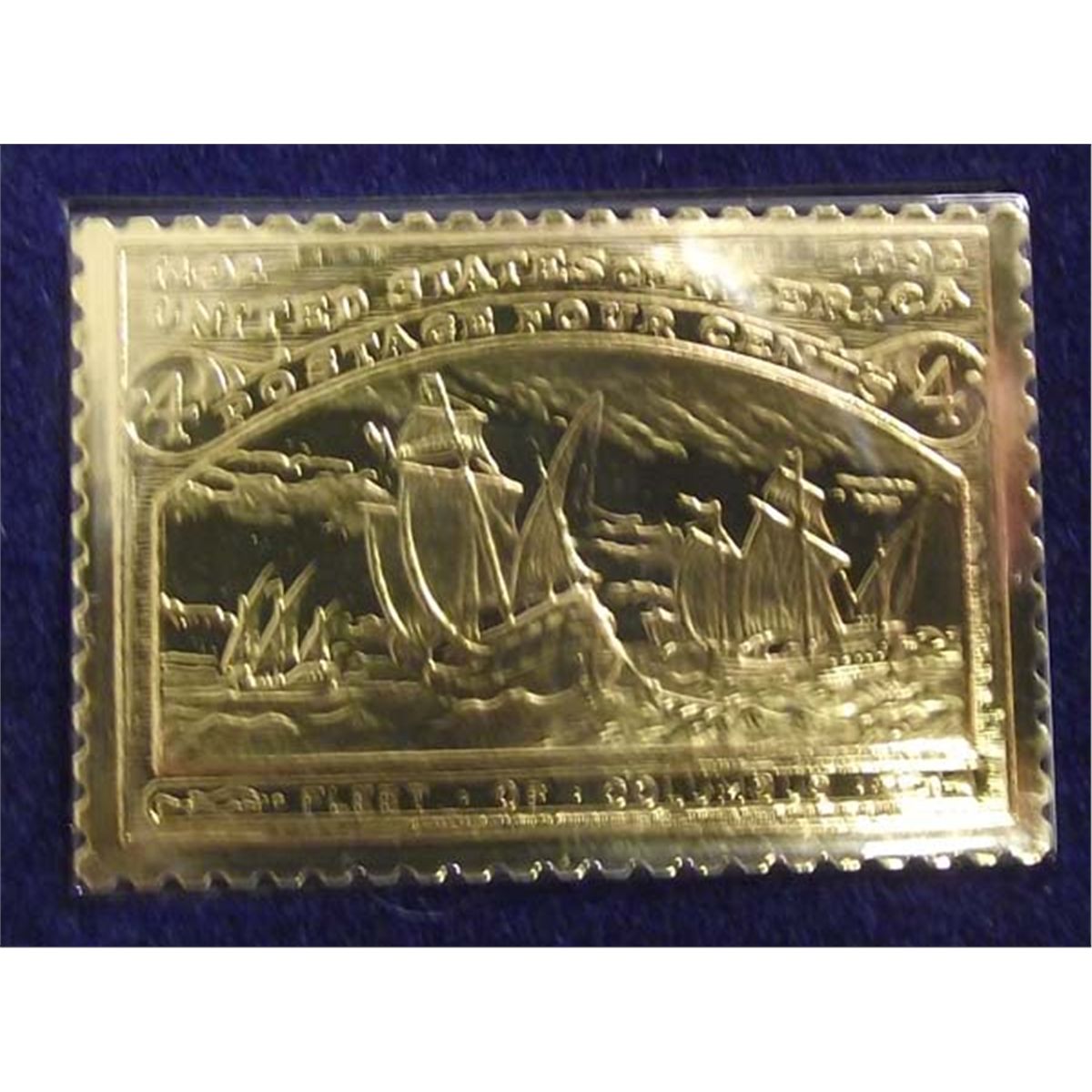 Golden Replicas of U.S. Classic Stamps Album