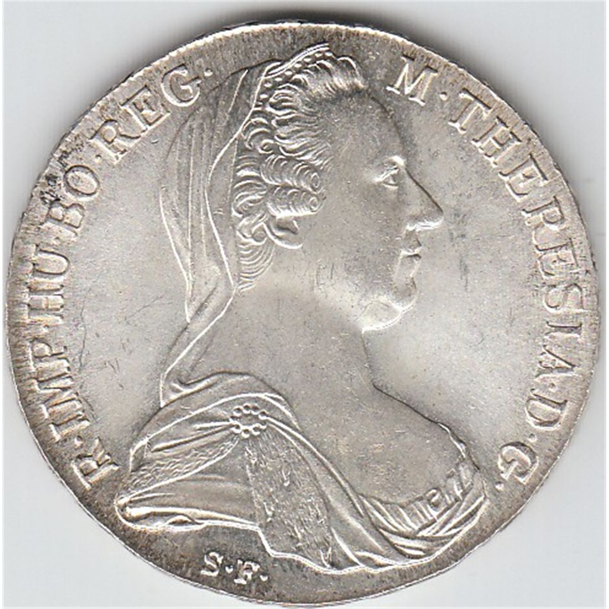 1790 MARIA THAYER THERESA SILVER HUGE COIN