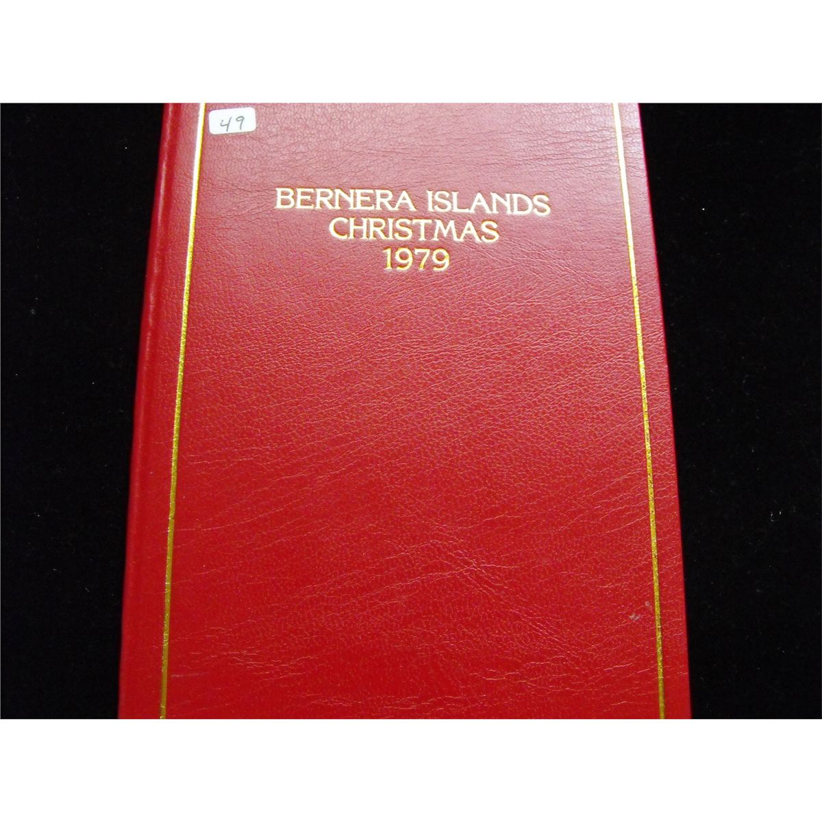 BERNERA ISLANDS 1979 24 KARAT GOLD 10 EURO STAMP