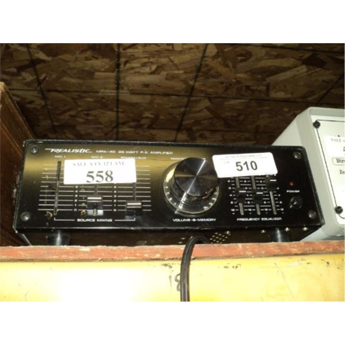 REALISTIC MPA-40 AMP