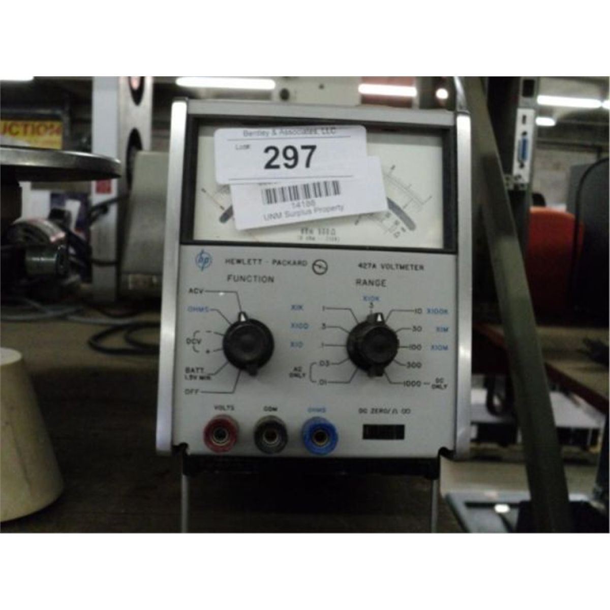 HP 427A VOLTMETER {print sequence} 14188