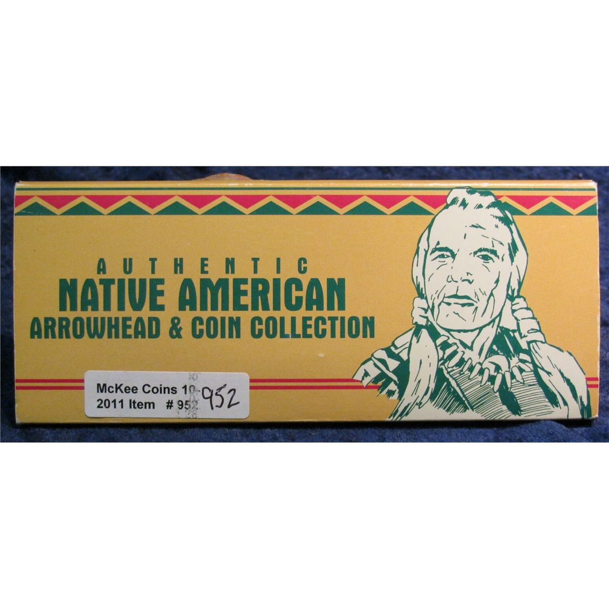 952. Native American Arrowhead & Coin Collection.