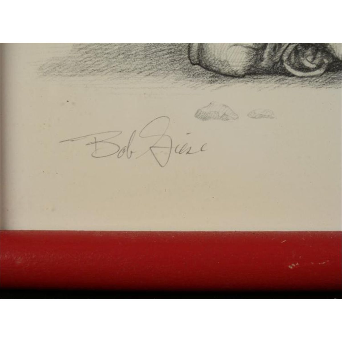 Bob Giese Signed Art Print Parade Two Children Frmd