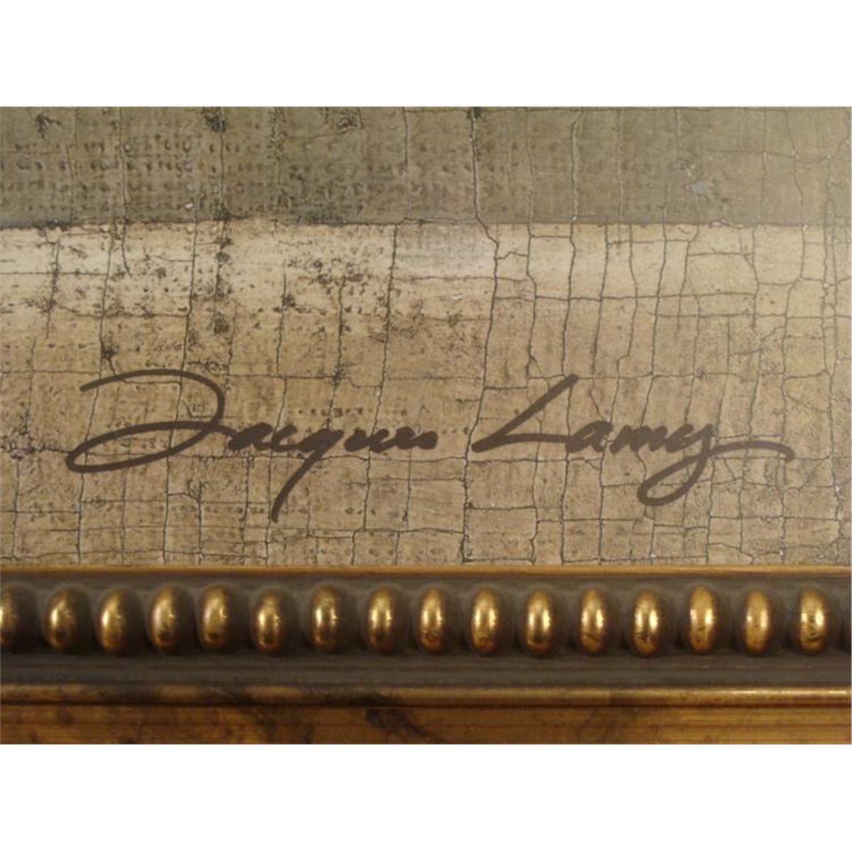 Jacques Lamy Yellow Lilies Large Framed Art Print