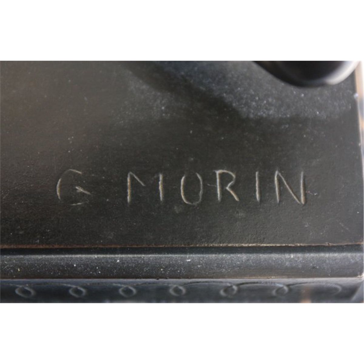 Georges Morin Female Dancer bronze sculpture