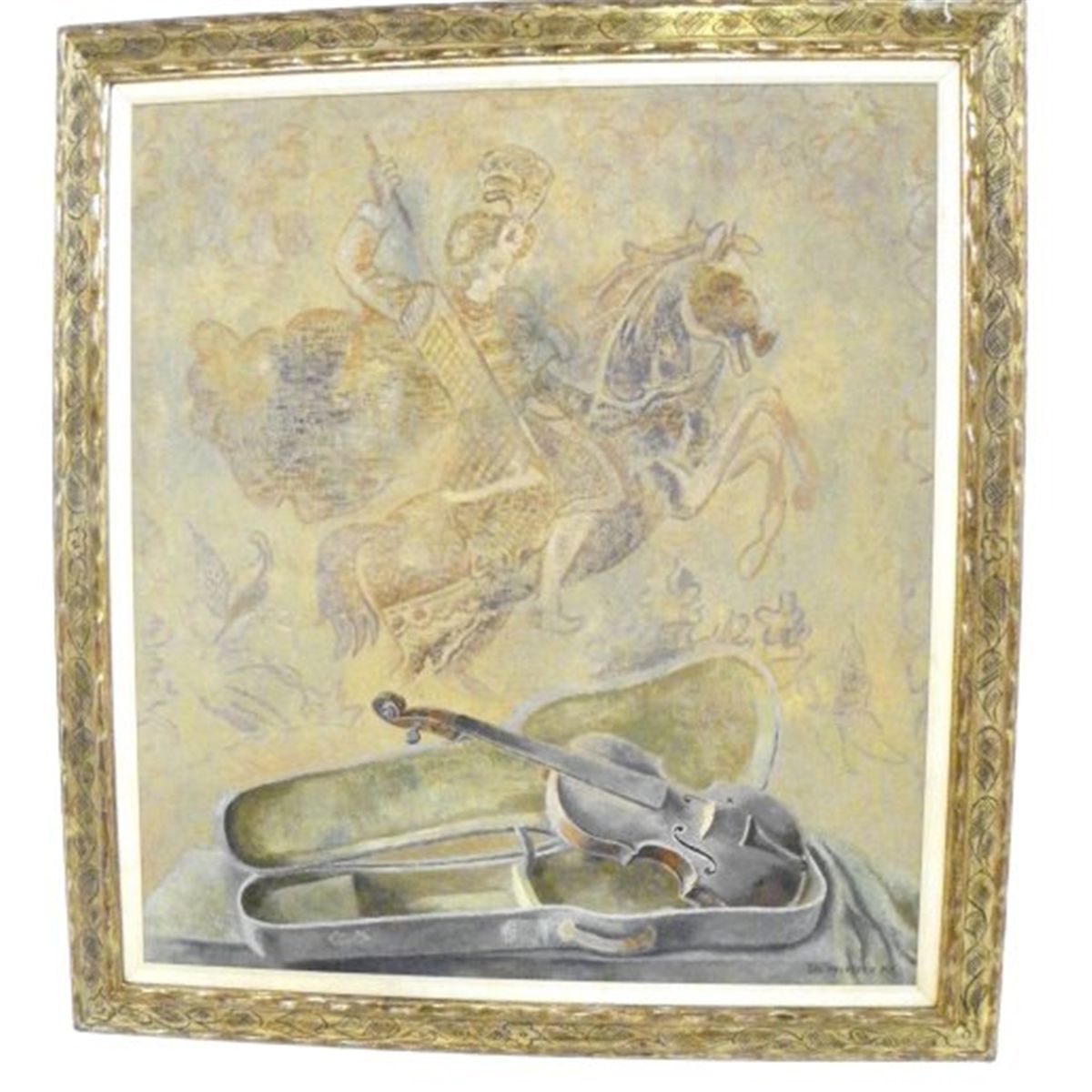 Lev Meshberg Russian/Amer oil painting