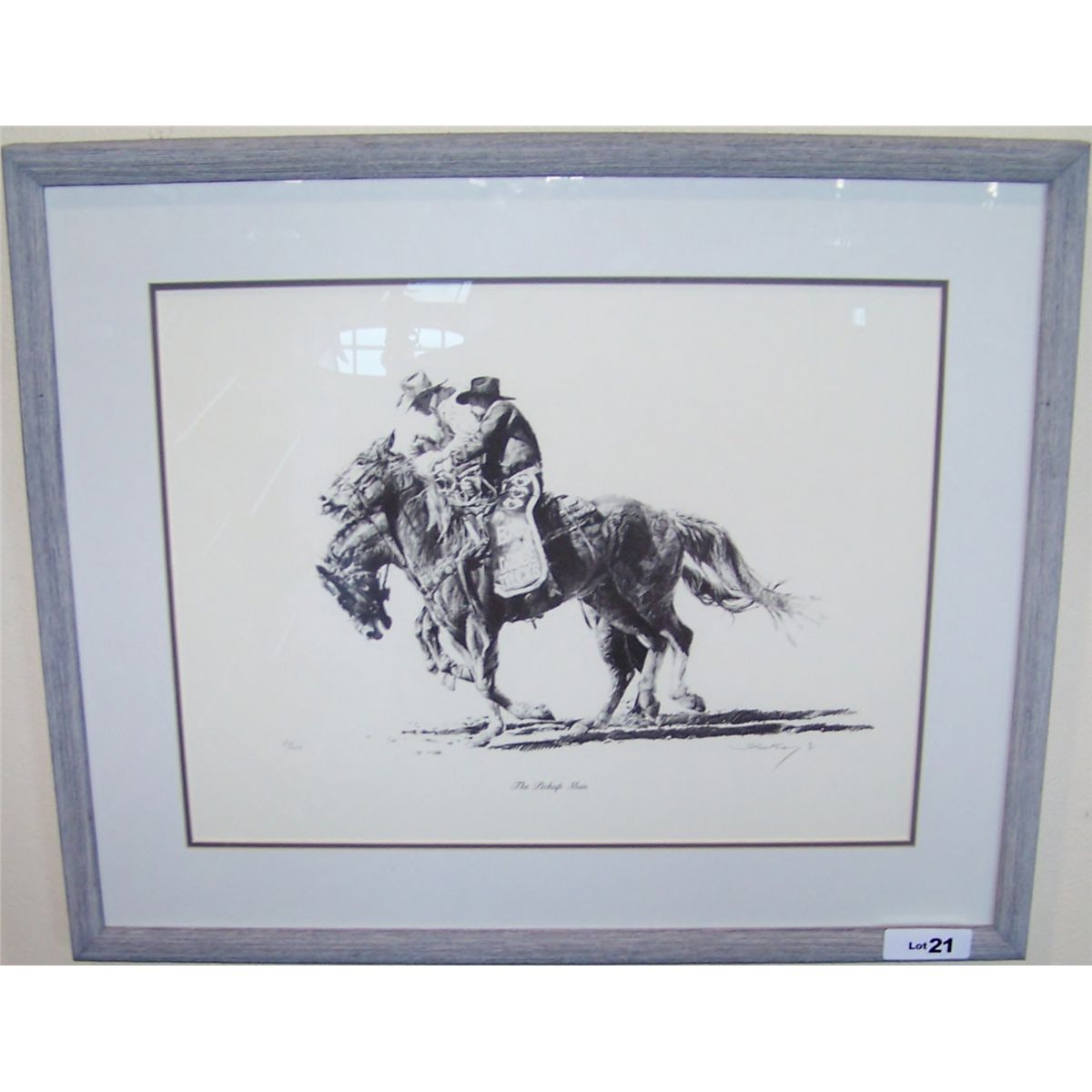 "The Pickup Man" by Robert "Shoofly" Shufelt.