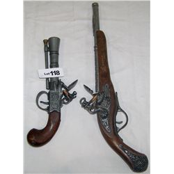Two Replica Moroccan Guns.