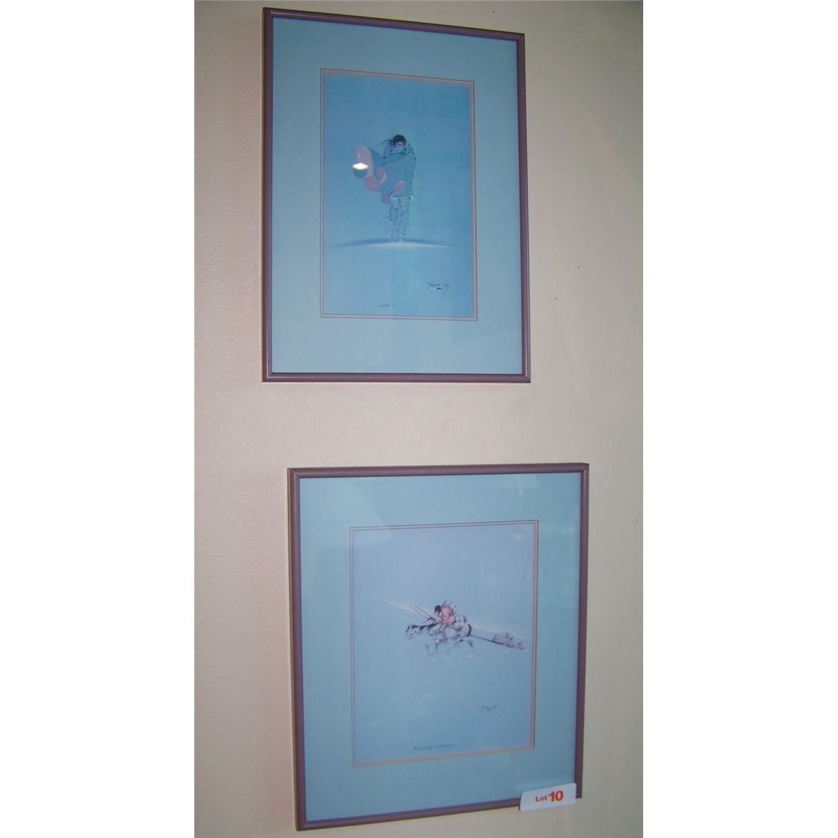 Two Lithos by Johnny Tiger Jr.