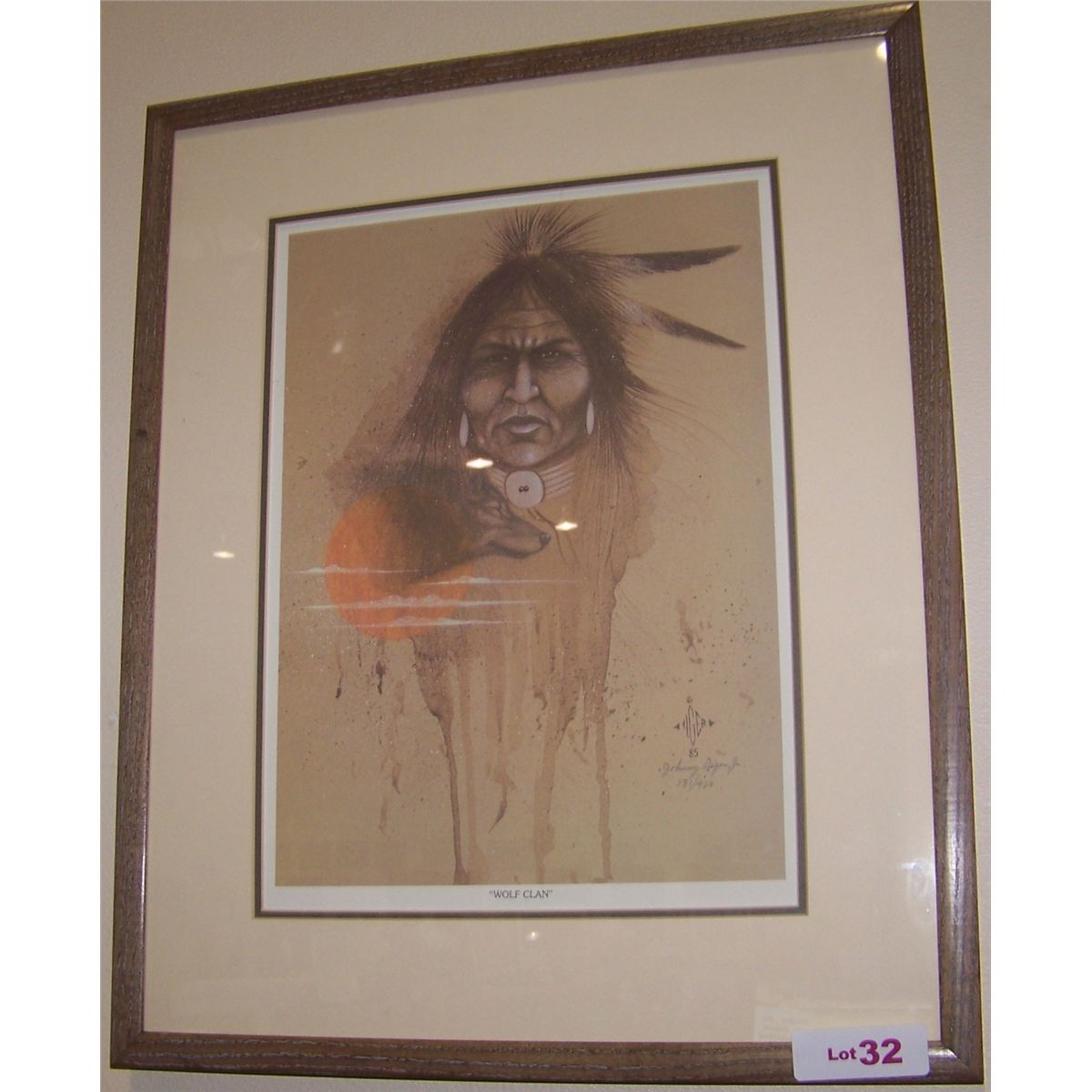 "Wolf Clan" by Johnny Tiger Jr.