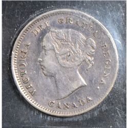 1886 5 Cents S6, 1891 Obv 2, 1891 Obv 5, 1897 S8, 1897 W 8, 1900 Oval 0, 1908 S8 & 1909 PL all ICCS