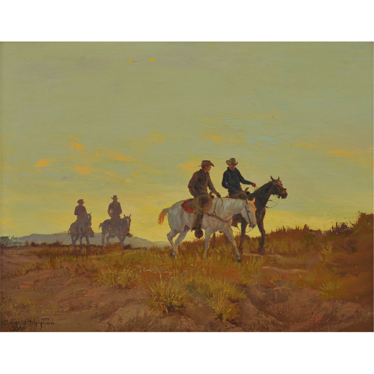 George Phippen - Workers on the Range