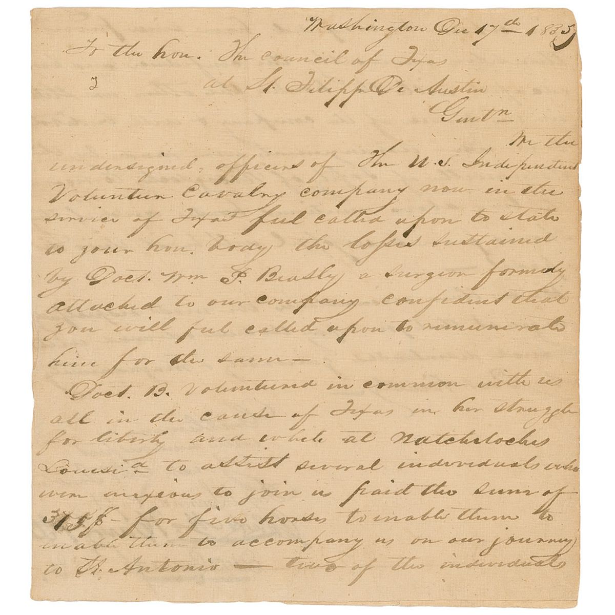 Texas Declaration of Independence Signers