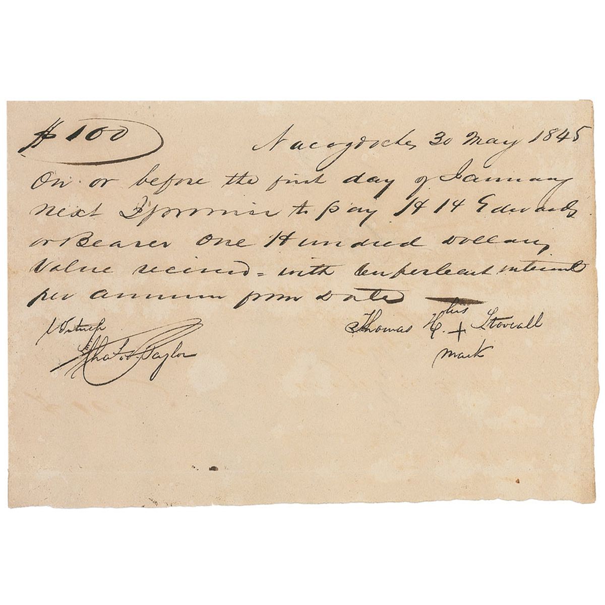 Texas Declaration of Independence Signers