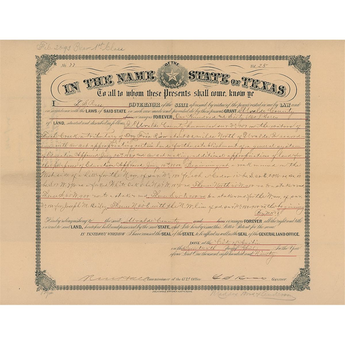 Lawrence Sullivan Ross