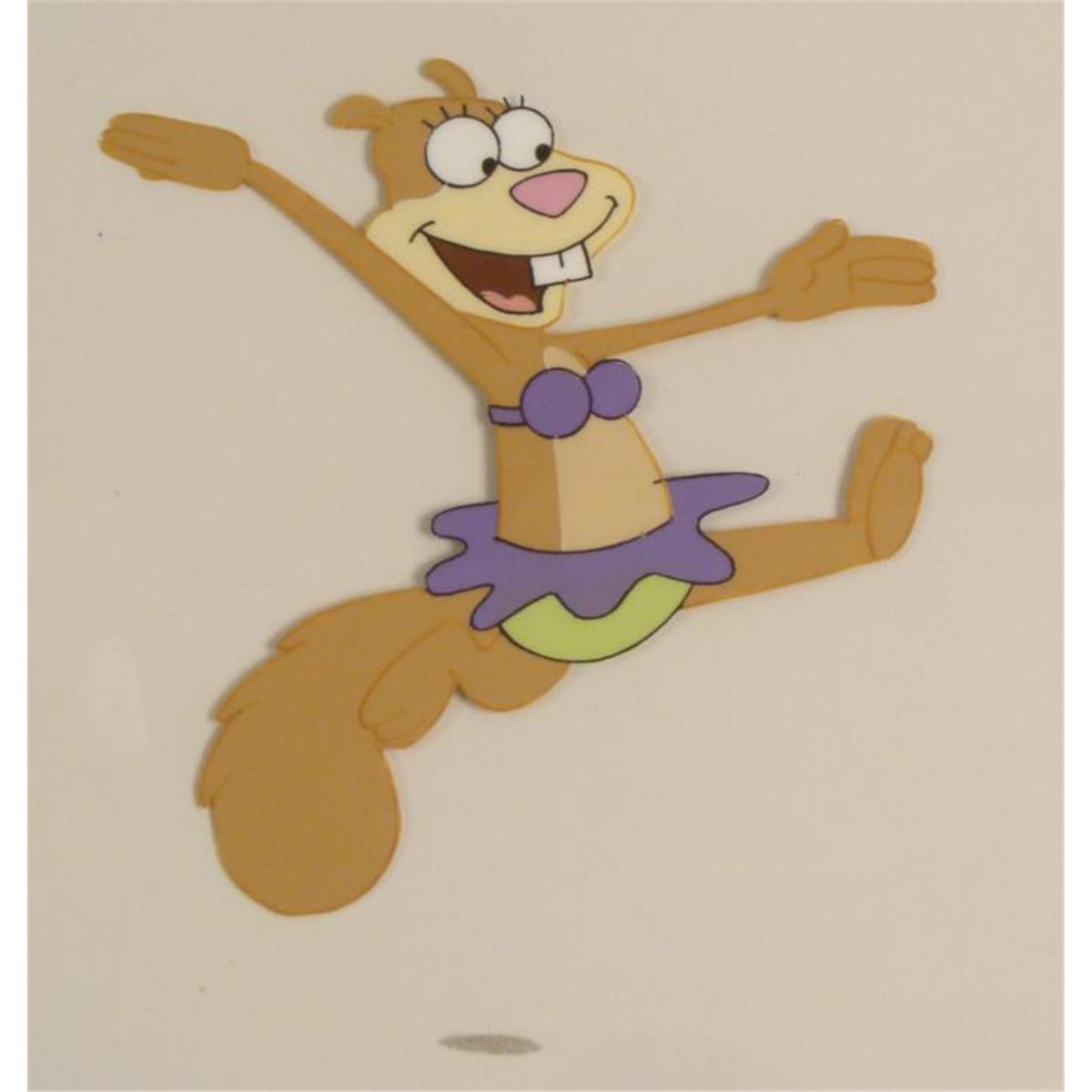 Sandy Original SpongeBob Karate Cel Art Production