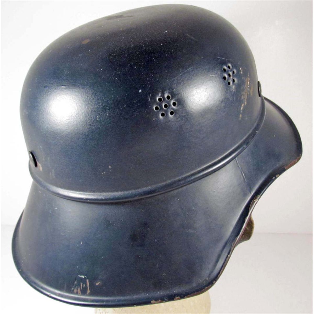 GERMAN NAZI LUFTSCHUTZ CIVIL DEFENSE AIR RAID HELMET