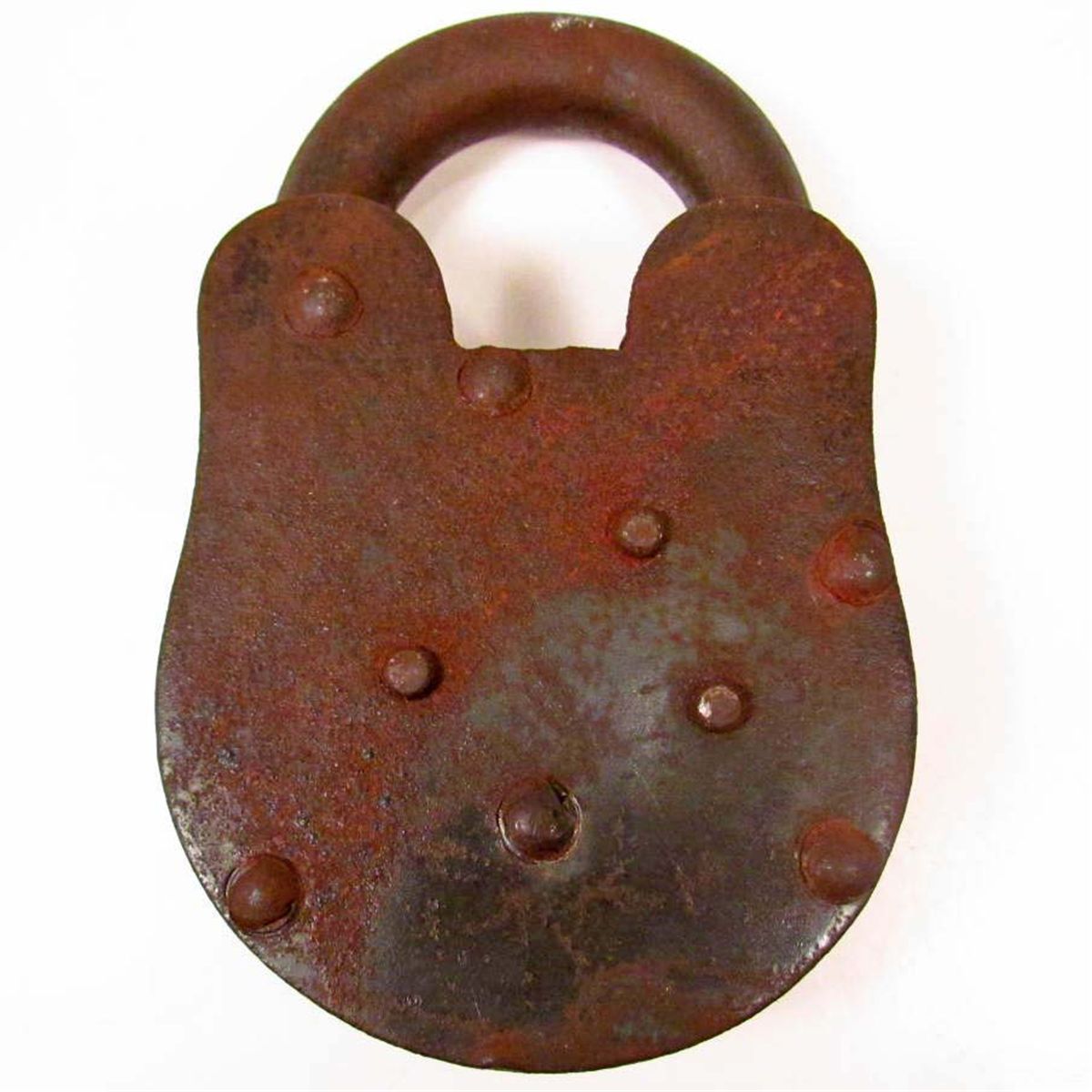 CAST IRON SAN QUENTIN PENITENTIARY PRISON PADLOCK W/ KEYS