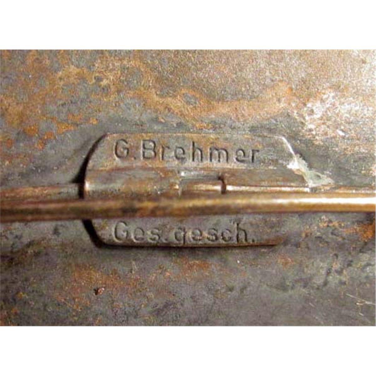 GERMAN NAZI 1938 NSFK ENAMELED GLIDER BADGE