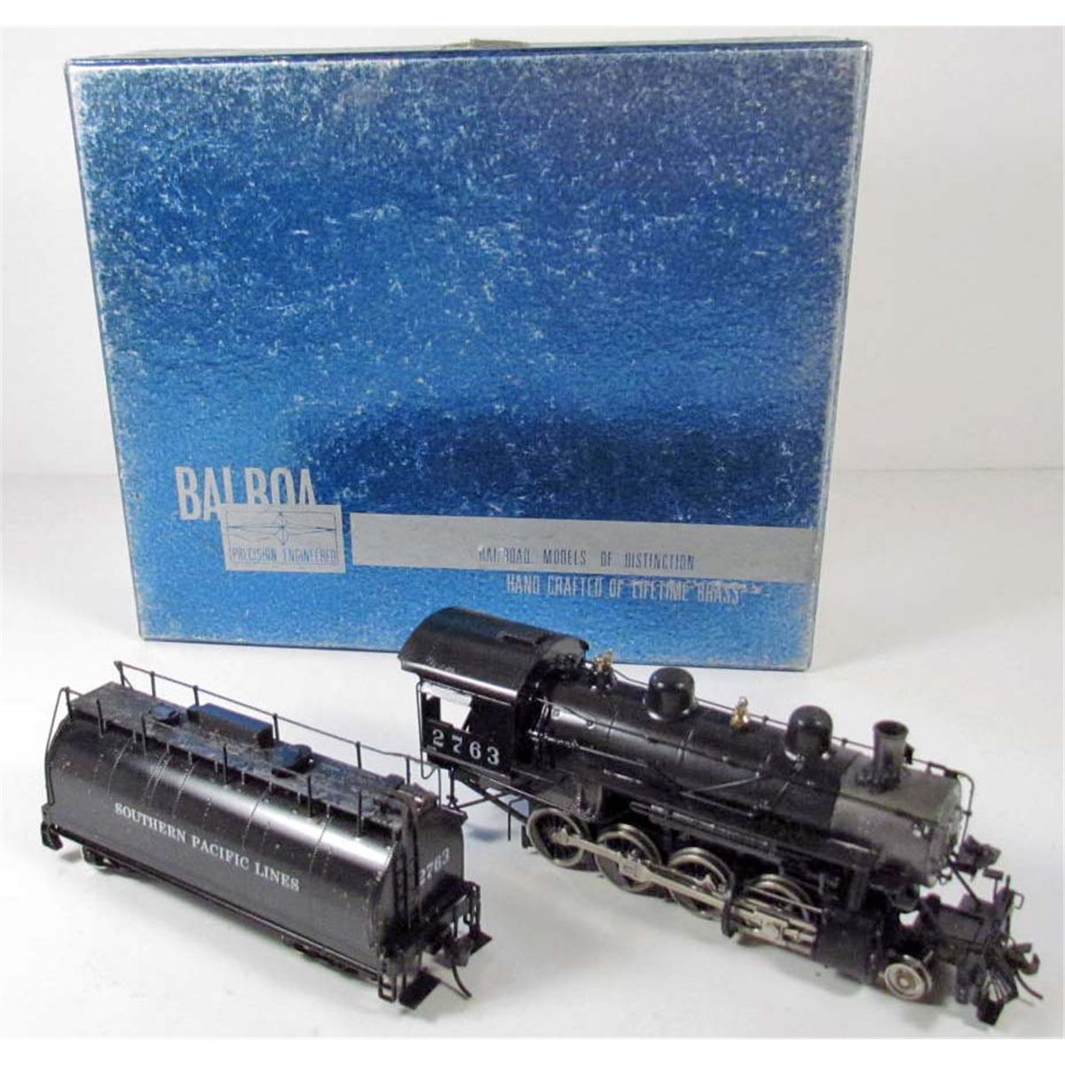 BALBOA HO SCALE - SOUTHERN PACIFIC TRAIN - 2-8-0 - CLASS C9 - PRE WW2