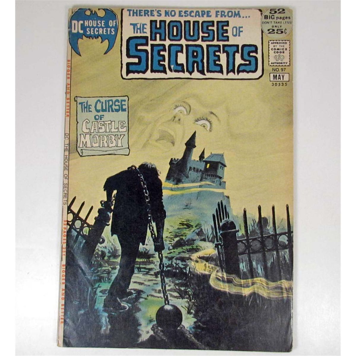 DC HOUSE OF SECRETS COMIC BOOK - 25 CENT COVER - 52 PAGES