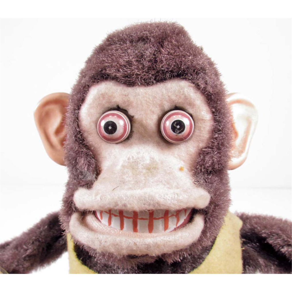 VINTAGE MONKEY W/ SYMBOLS BATTERY OPERATED TOY