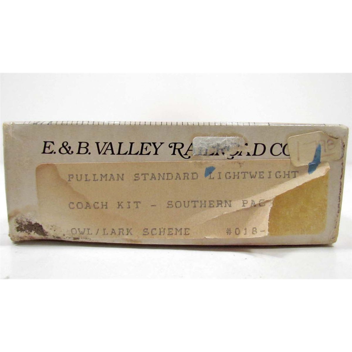 E & B VALLEY RAILROAD CO. - PULLMAN STANDARD LIGHTWEIGHT COACH KIT S.P.