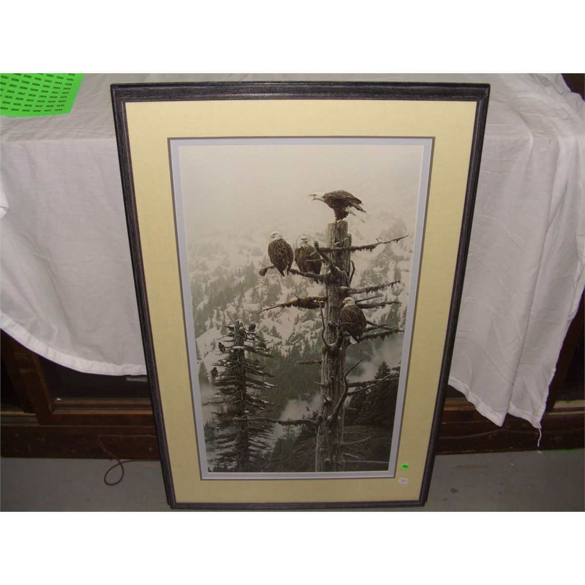 signed and numbered litho by Rod Frederick titled Winter's Call