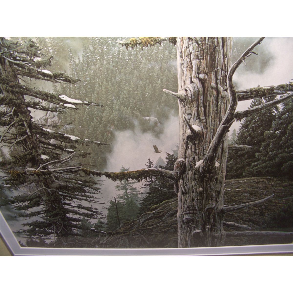 signed and numbered litho by Rod Frederick titled Winter's Call