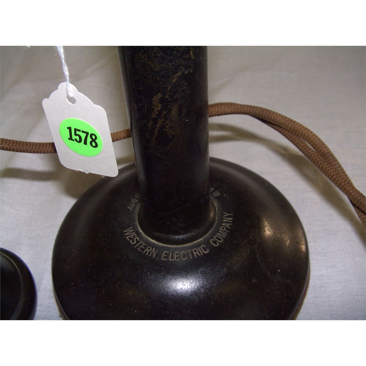 antique Western Electric candlestick phone (original)