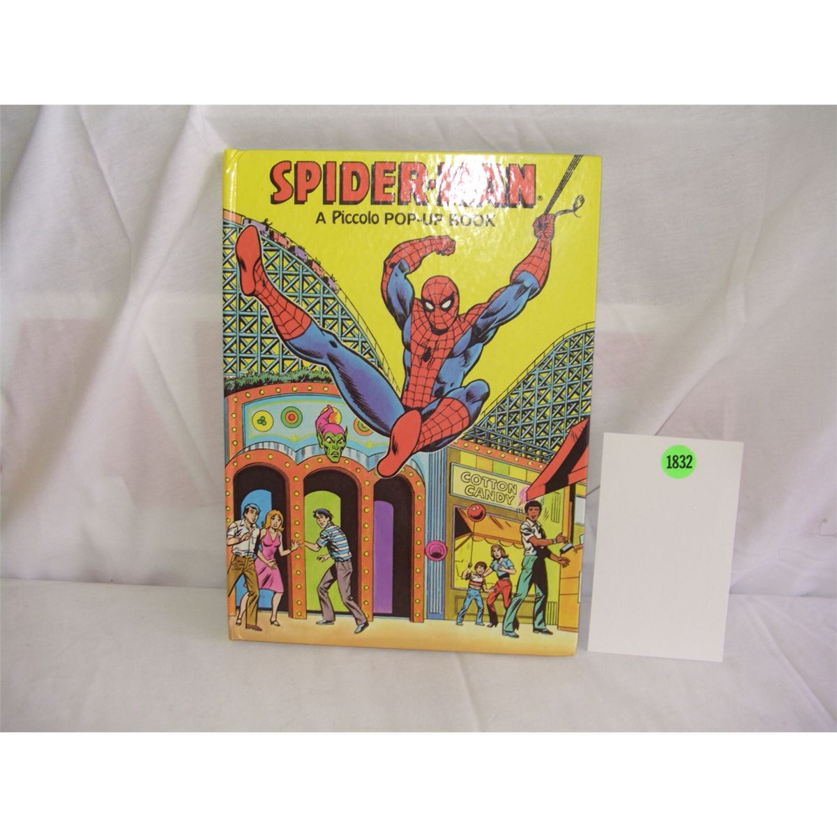 amazing spider man pop up book
