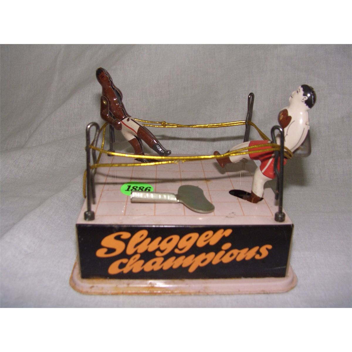 tin wind up boxing toy as seen