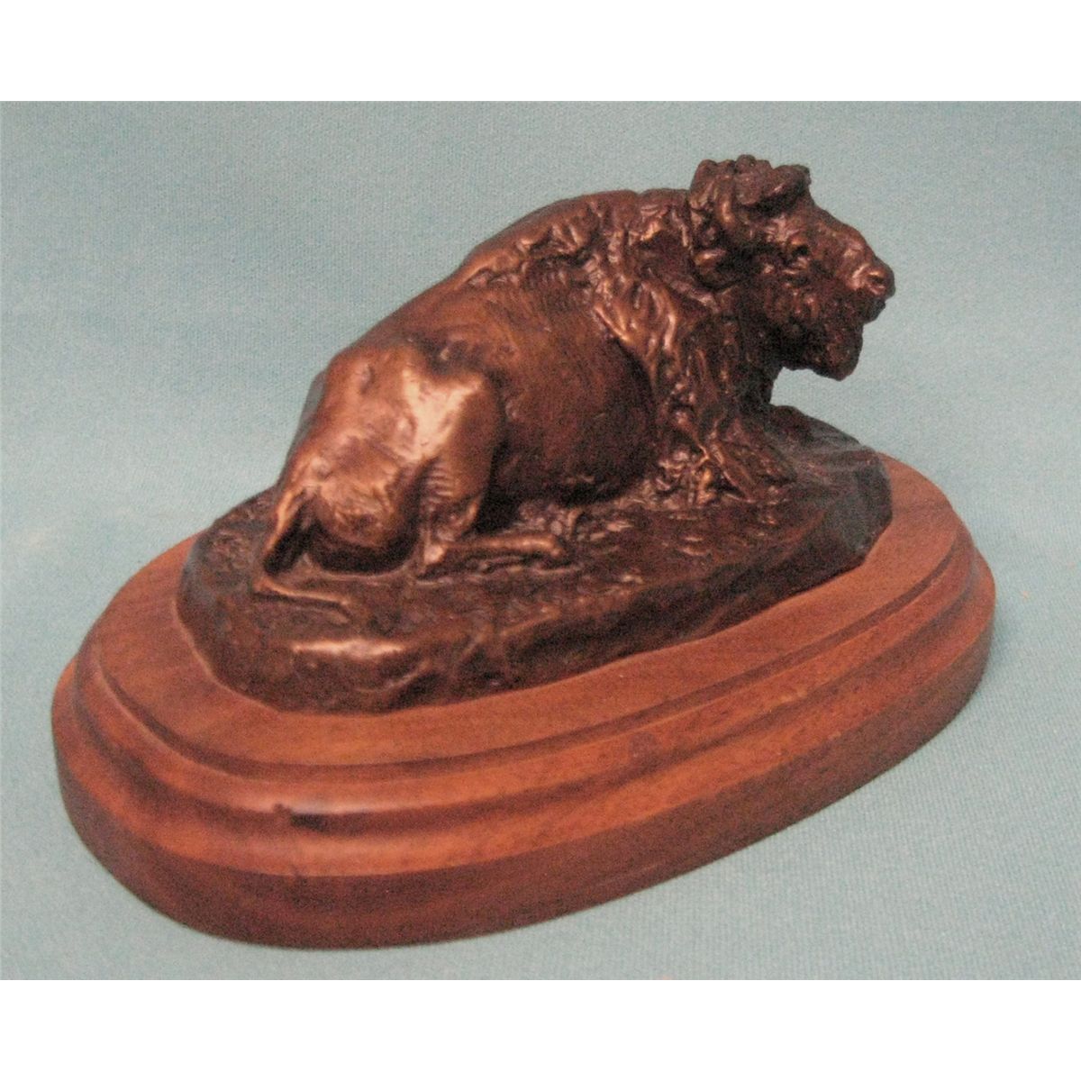 Bob Scriver, Paul's Bull sculpture, 525/1000 Est. $225-275