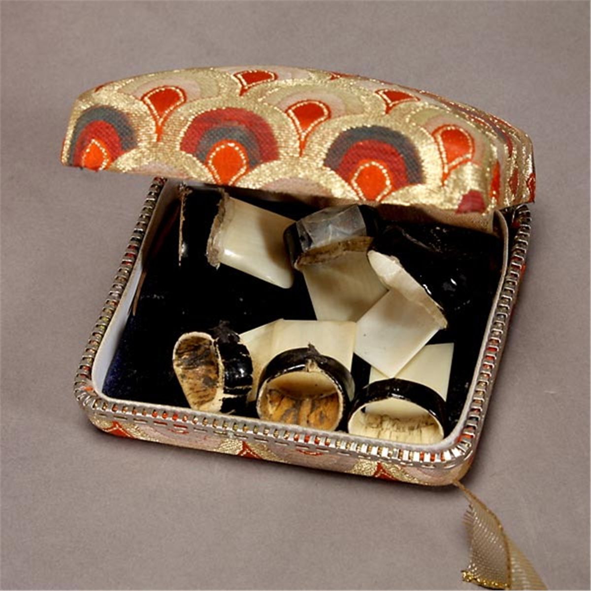 Japanese Koto with Two Sets of Ivory Bridges