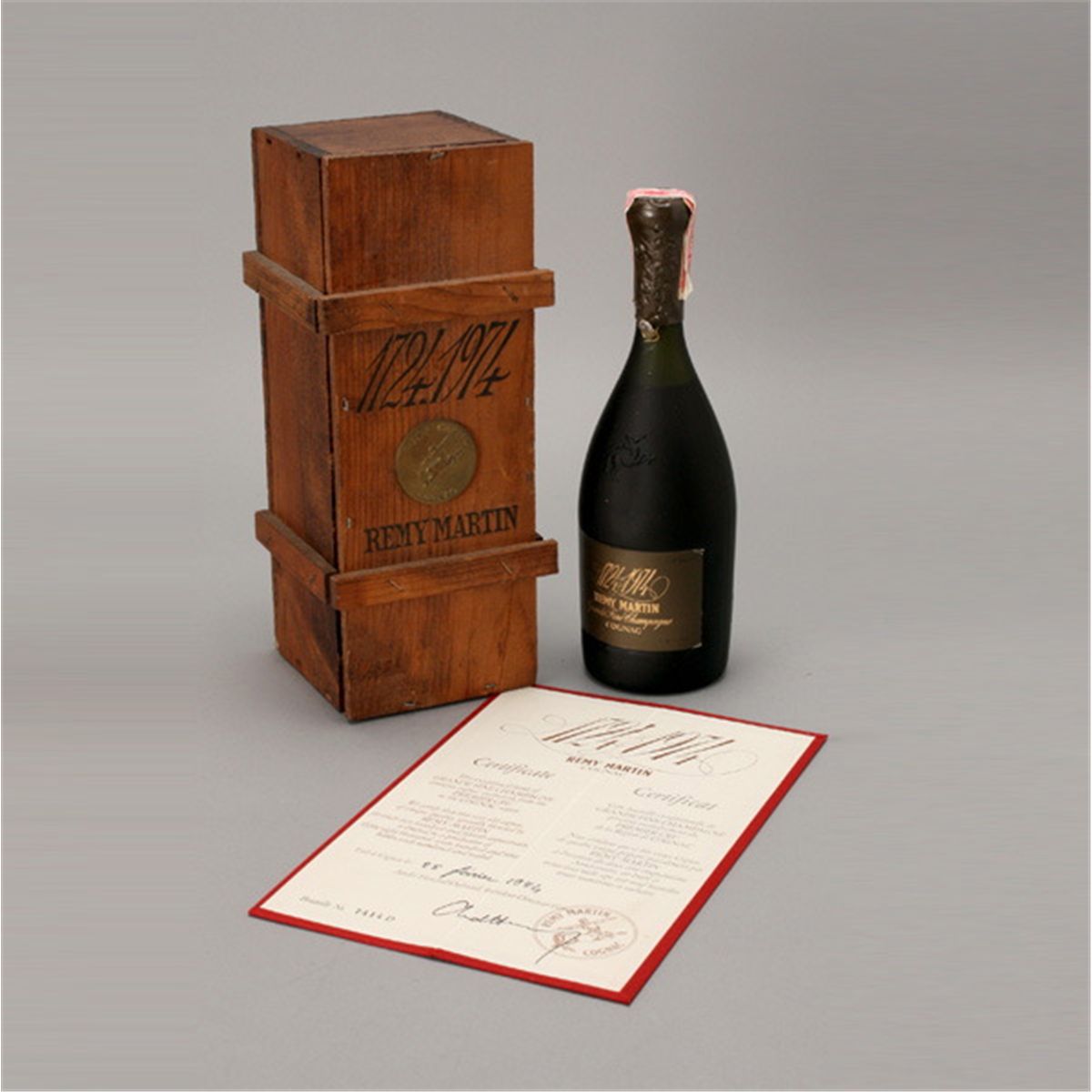 250th Anniversary Remy Martin Cognac Bottle