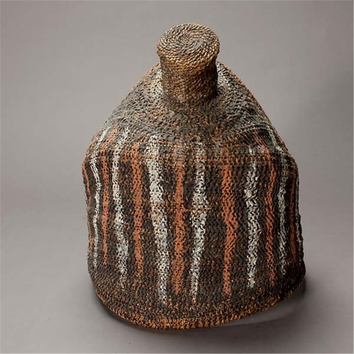 papua sepik basket yam mask