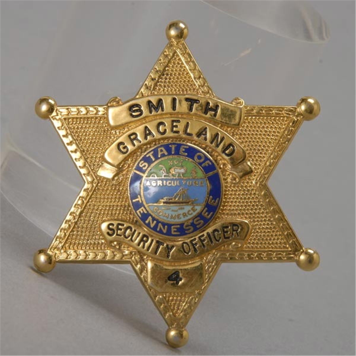 Billy Smith Original Badge & ID Card