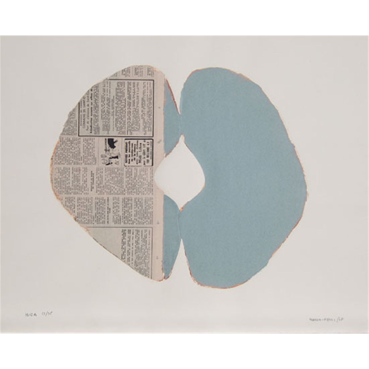 Conrad Marca-Relli, Ibiza, Collage