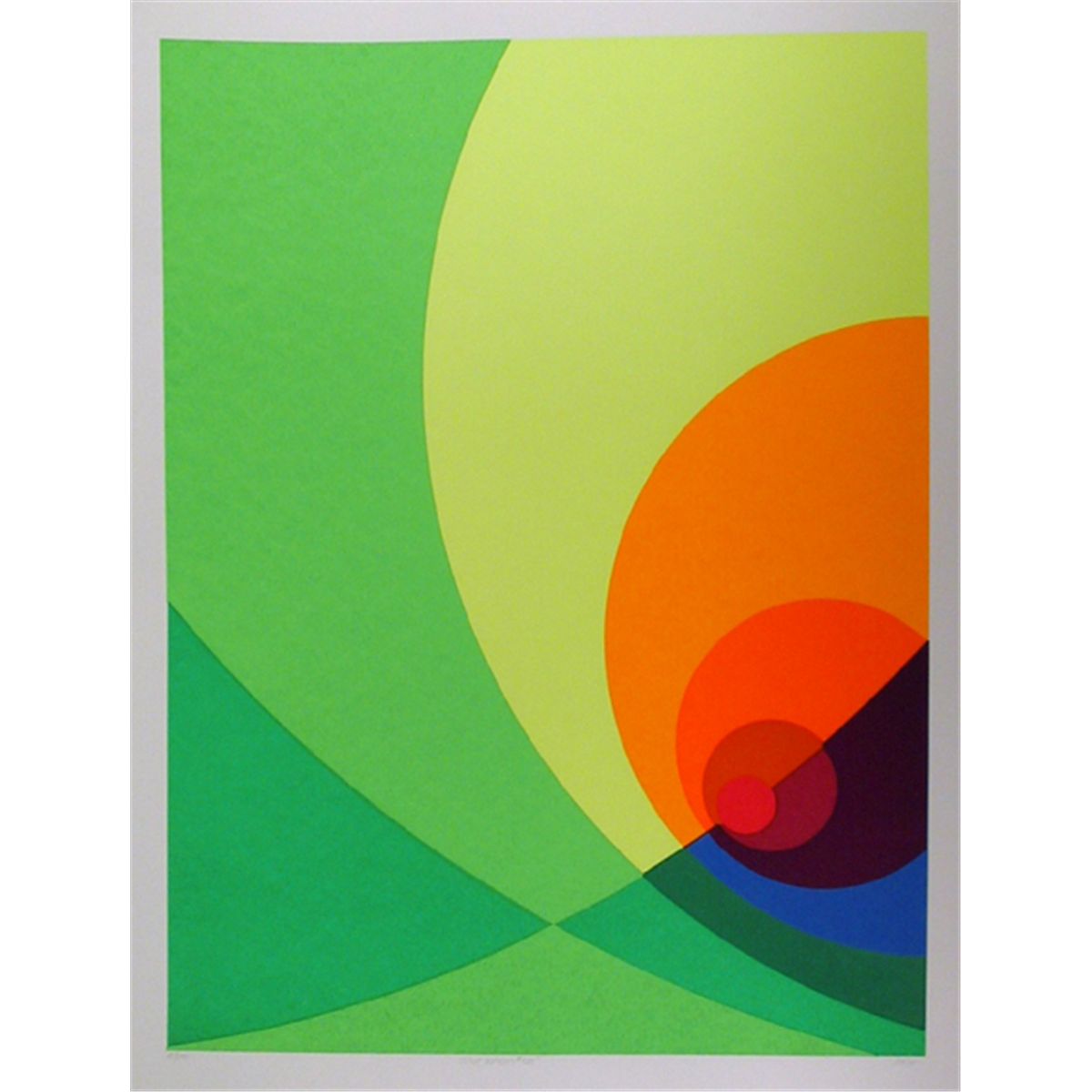 Herbert Aach, Split Infinity #5BS, Lithograph