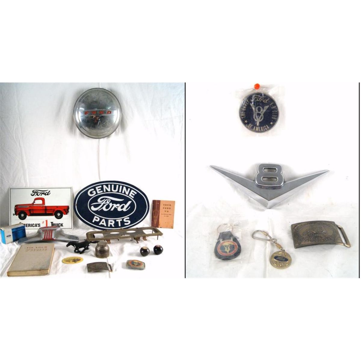 Collection of Ford motor car memorabilia