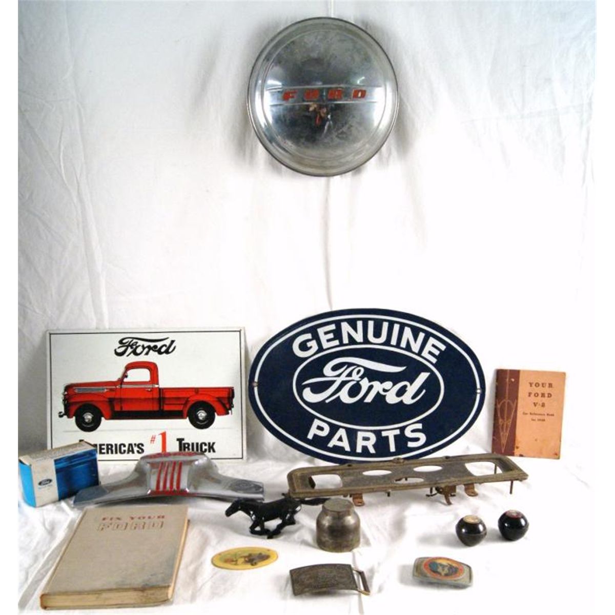 Collection of Ford motor car memorabilia